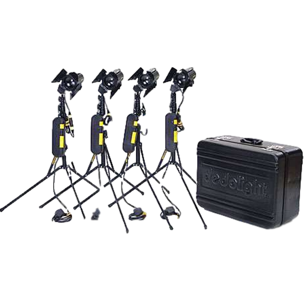Dedolight Set – 4x 150W | Los Rentalos